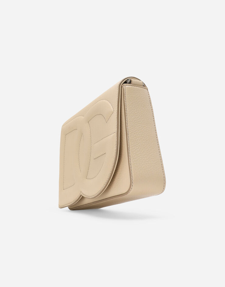 Medium DG Logo Bag crossbody bag in Beige for for Men | Dolce&Gabbana®
