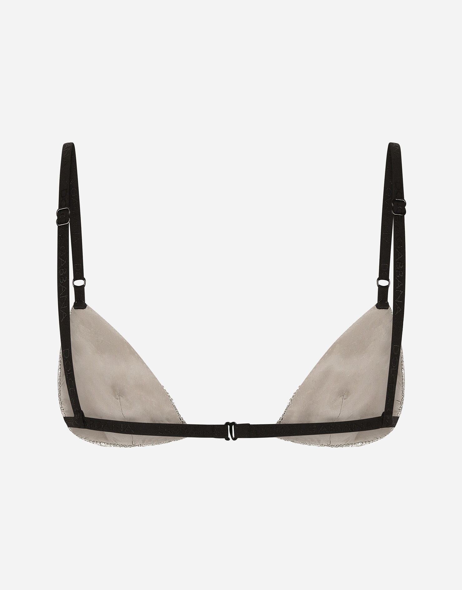 Crystal mesh bra in Crystal for Women | Dolce&Gabbana® US