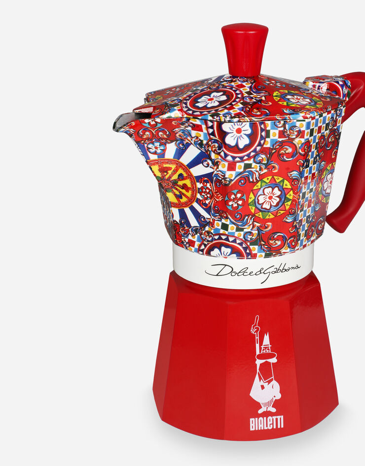 Moka Express large BIALETTI DOLCE&GABBANA in Multicolor | Dolce&Gabbana®