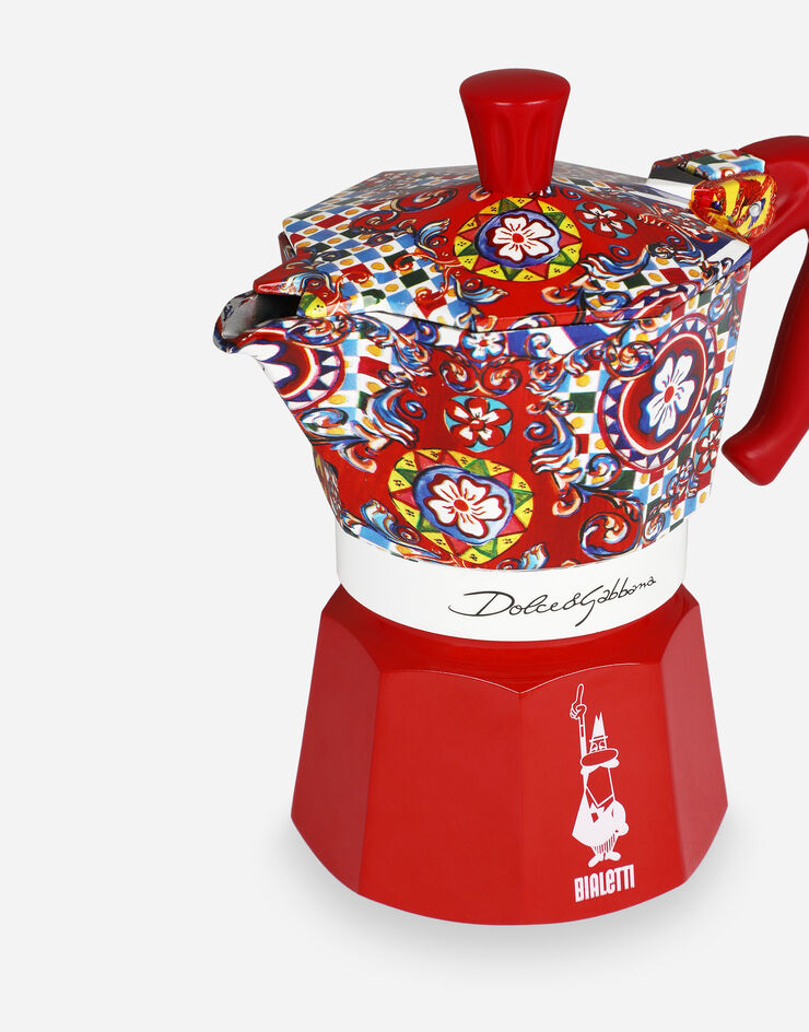Moka Express medium BIALETTI DOLCE&GABBANA in Multicolor | Dolce&Gabbana® US