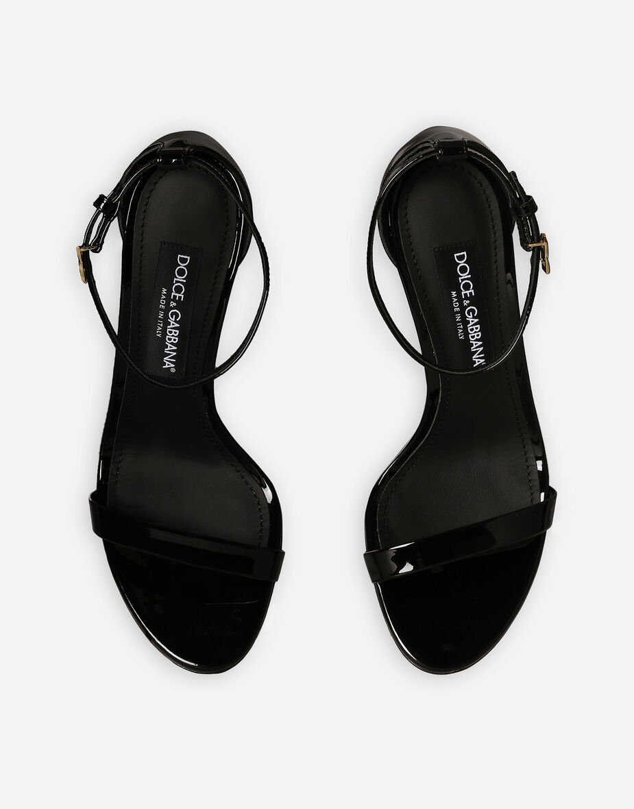Patent leather sandals in Multicolor for Women | Dolce&Gabbana® US