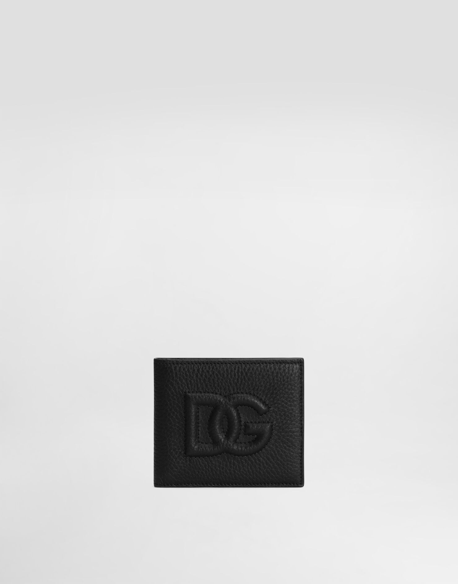 DG Logo bifold wallet in Black for Men | Dolce&Gabbana® US