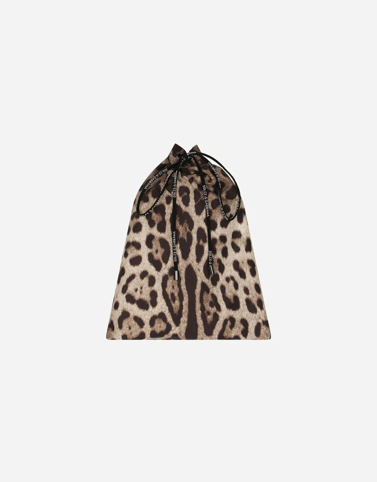 Leopard-print swim briefs with high-cut leg in Animal Print for Men ...