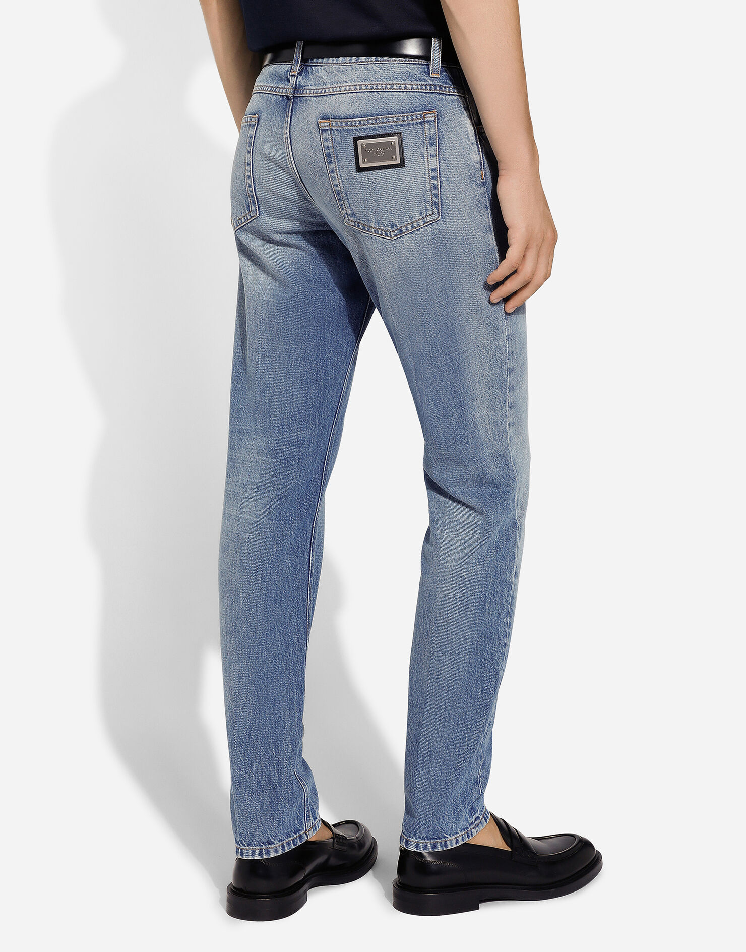 Regular jeans in Multicolor for Men | Dolce&Gabbana® US