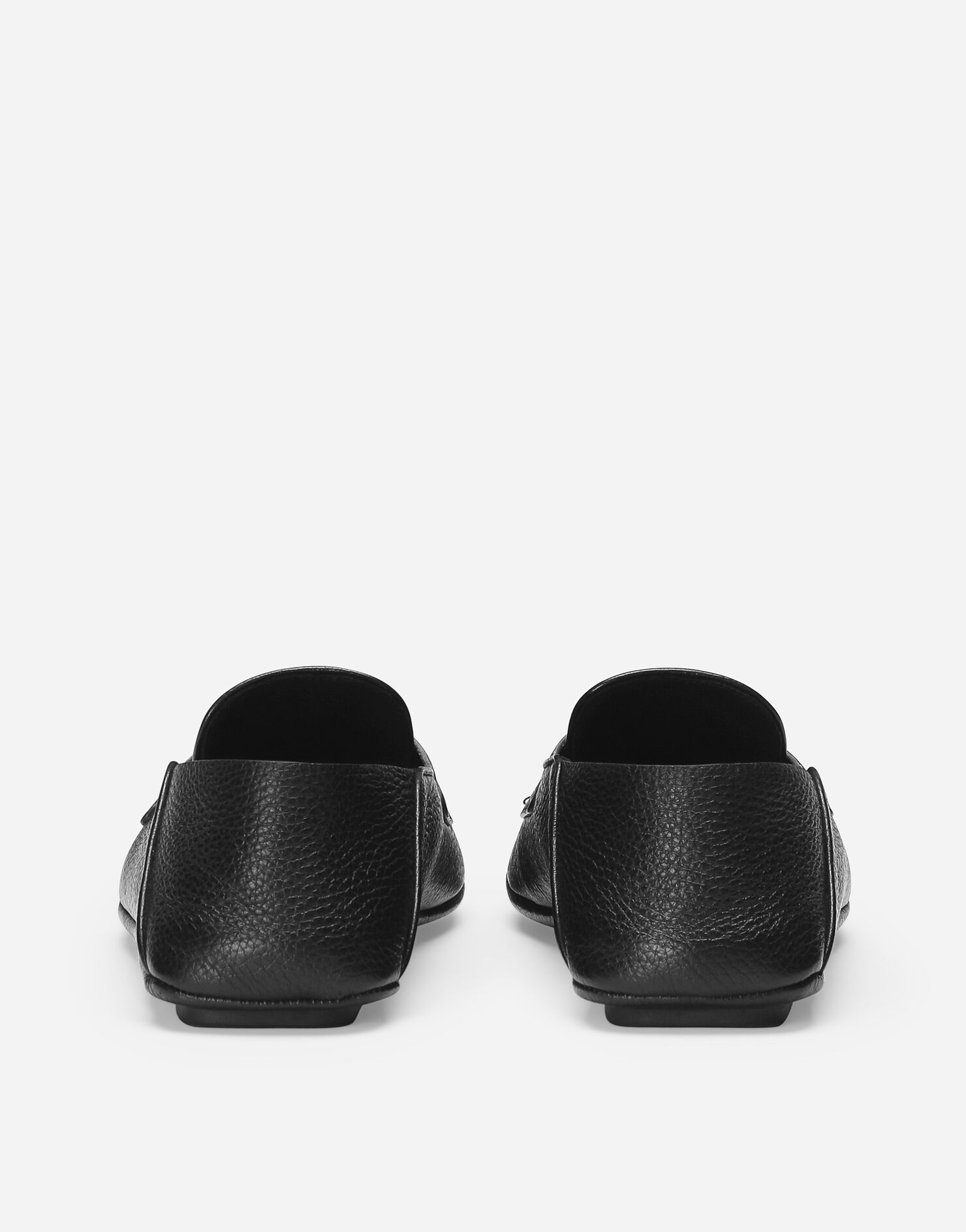 Deerskin driver shoes in Black for Men | Dolce&Gabbana® US