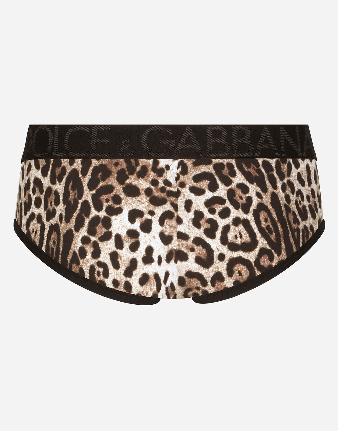 Two-way stretch jersey Brando briefs with leopard print in ANIMAL PRINT ...