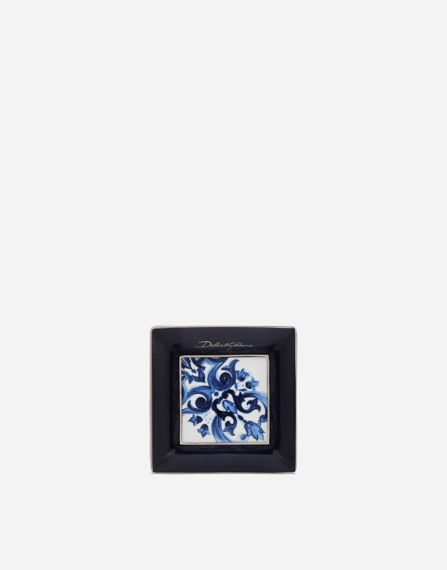 Set 3 Porcelain Trinket Trays in Multicolor | Dolce&Gabbana® US