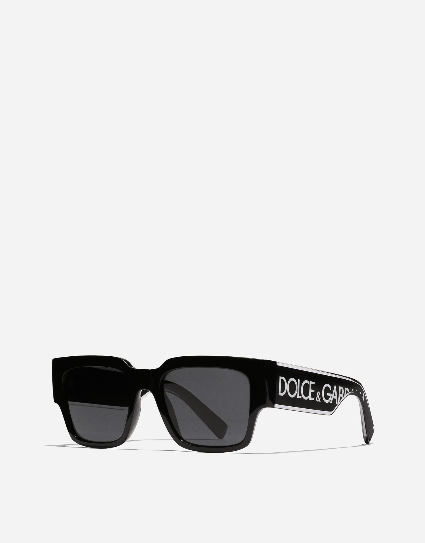 DG Elastic Sunglasses in Black for Men | Dolce&Gabbana® US