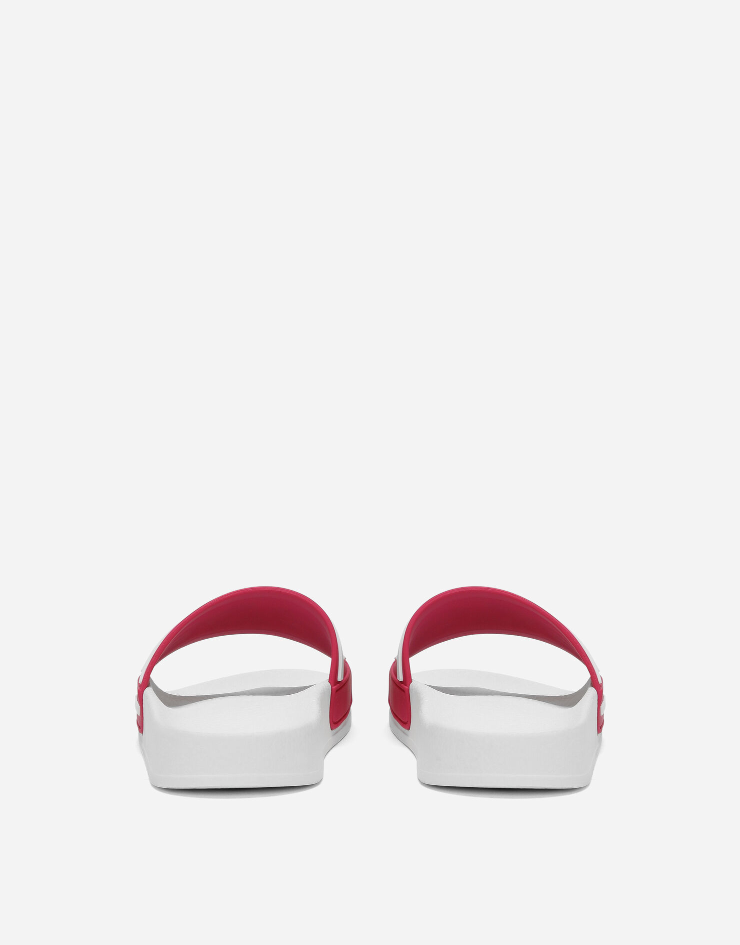 Rubber beachwear sliders in Multicolor for | Dolce&Gabbana® US