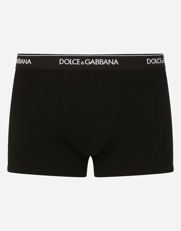 Stretch cotton regular-fit boxers two-pack in Grey for for Men | Dolce ...