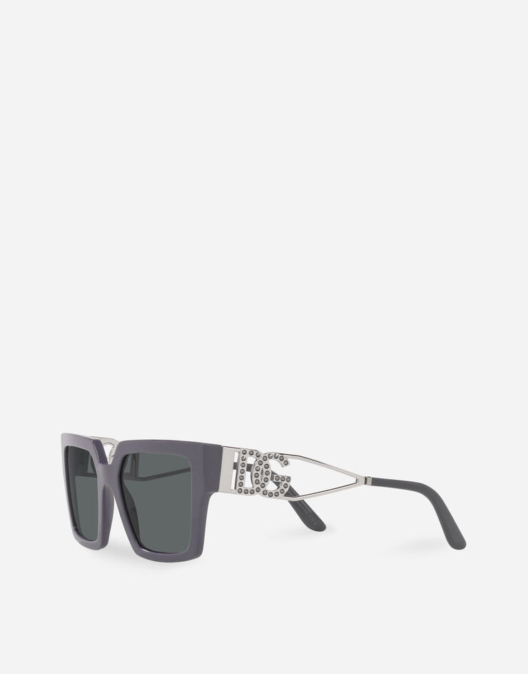 Dg Diva Sunglasses In Grey For Dolceandgabbana®