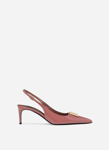 Women's designer pumps & slingbacks in leather ,lace | D&G®
