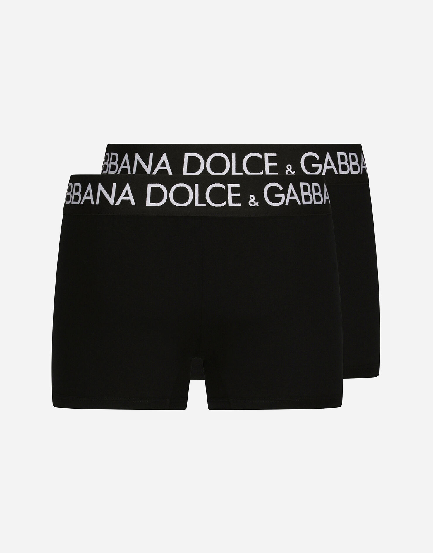 REGULAR BOXER 2-PACK in Black for Men | Dolce&Gabbana® US