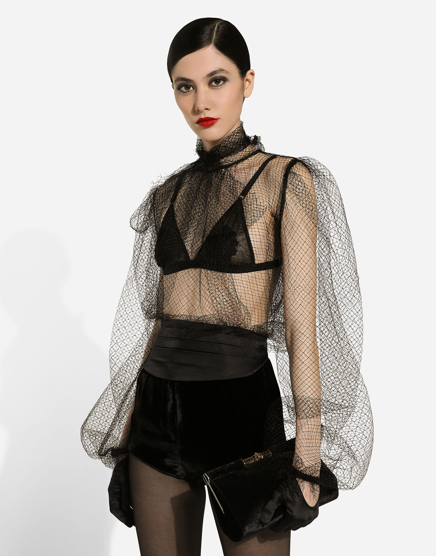 Medium Marlene shoulder bag in Black for Women | Dolce&Gabbana® US