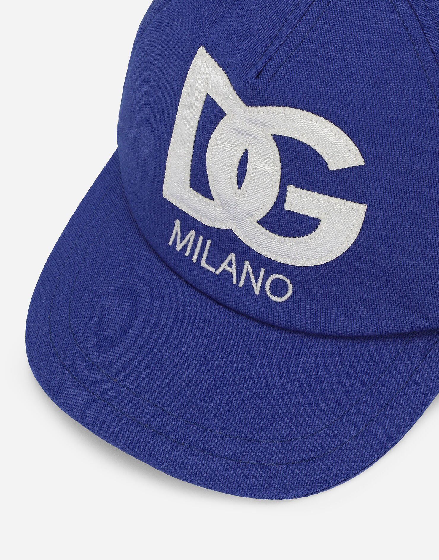 Baseball cap with DG logo in Azure for Boys | Dolce&Gabbana® US