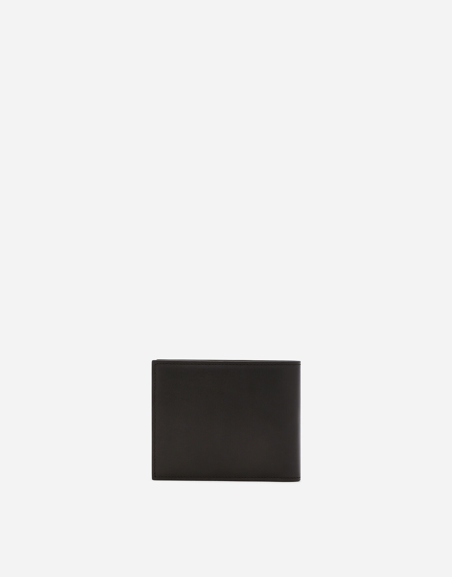 Calfskin nappa wallet with DG logo in Black for Men | Dolce&Gabbana® US