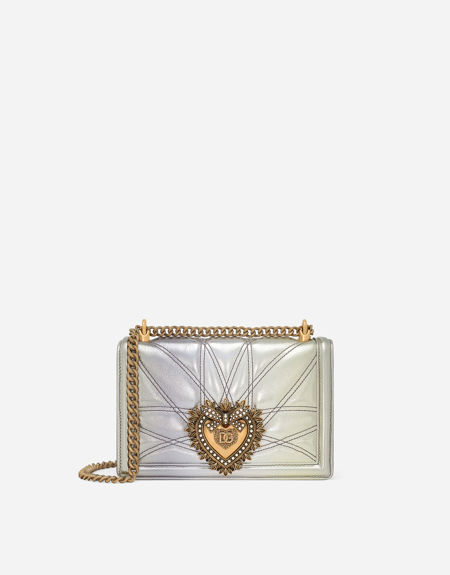 Medium Devotion shoulder bag in Multicolor for Women | Dolce&Gabbana® US