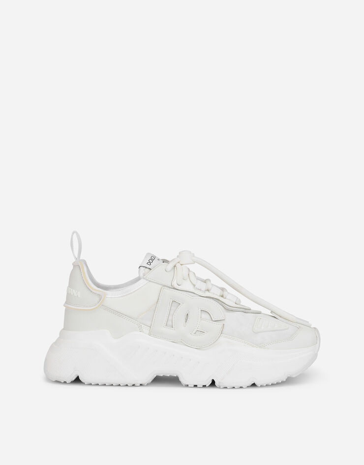 Mixed-materials Daymaster sneakers in White for Women | Dolce&Gabbana® US