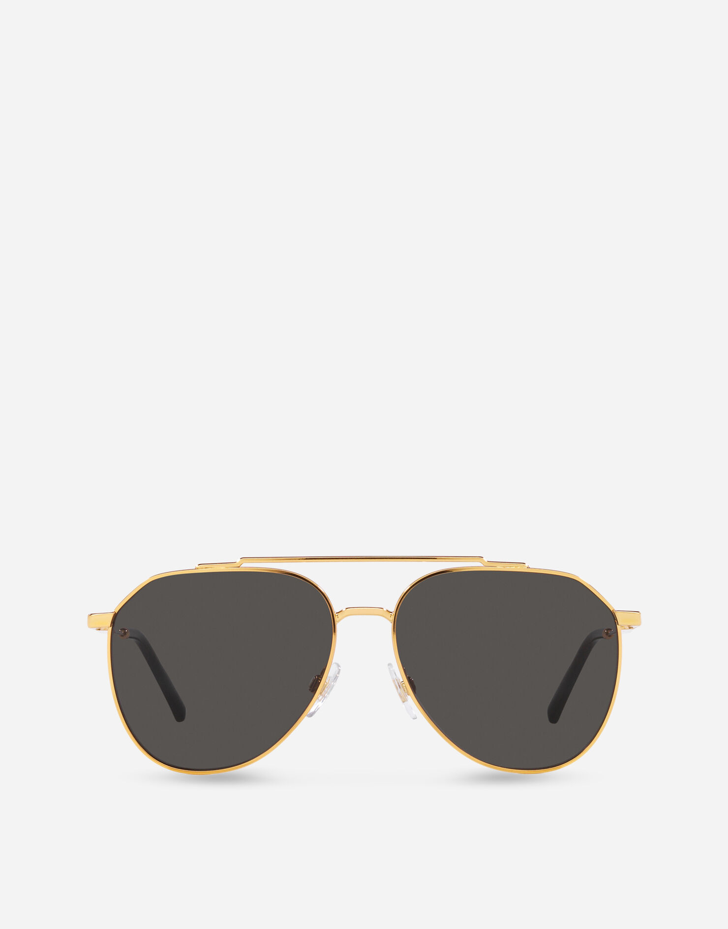 Diagonal Cut Sunglasses in Gold for Men | Dolce&Gabbana®