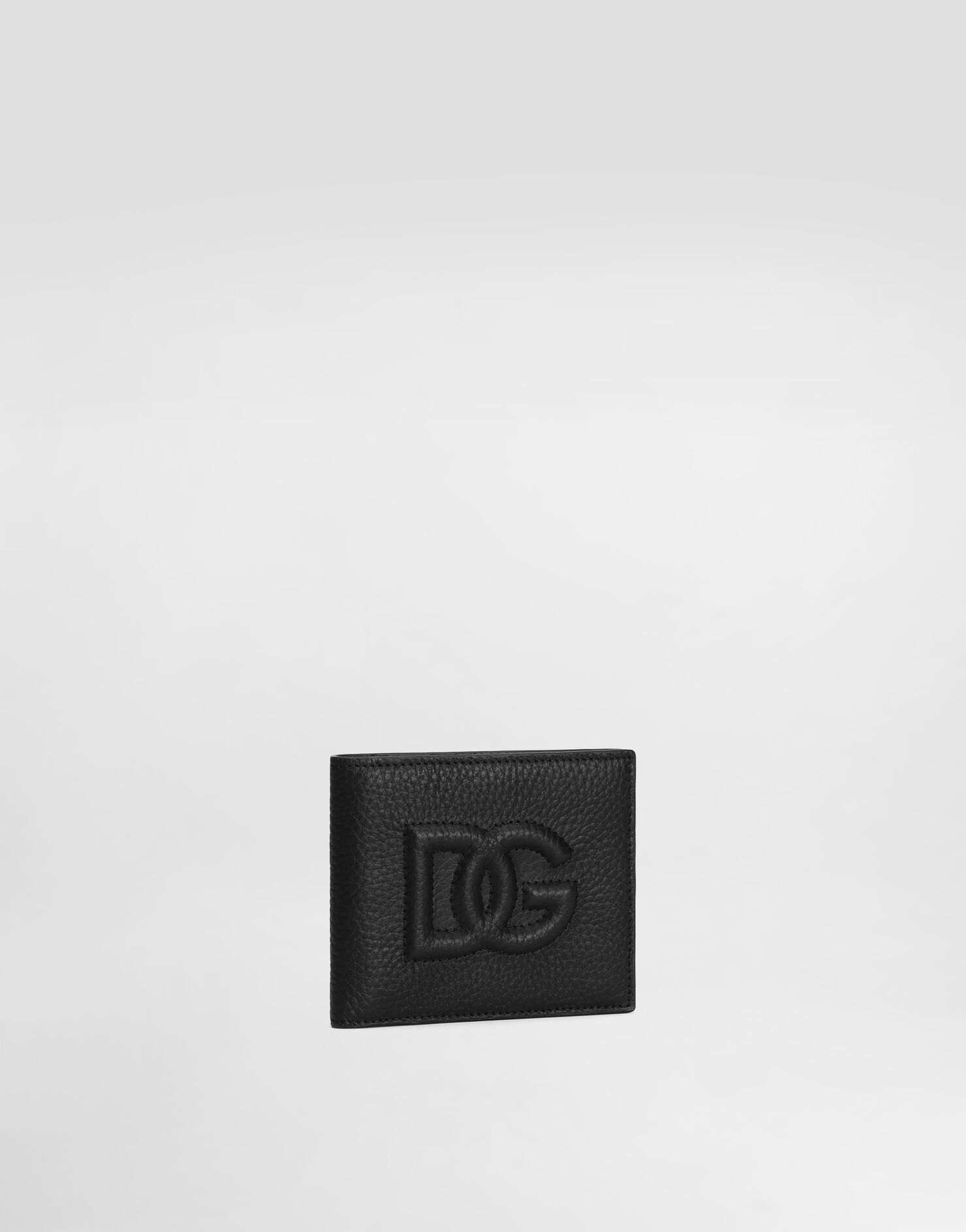DG Logo bifold wallet in Black for Men | Dolce&Gabbana® US