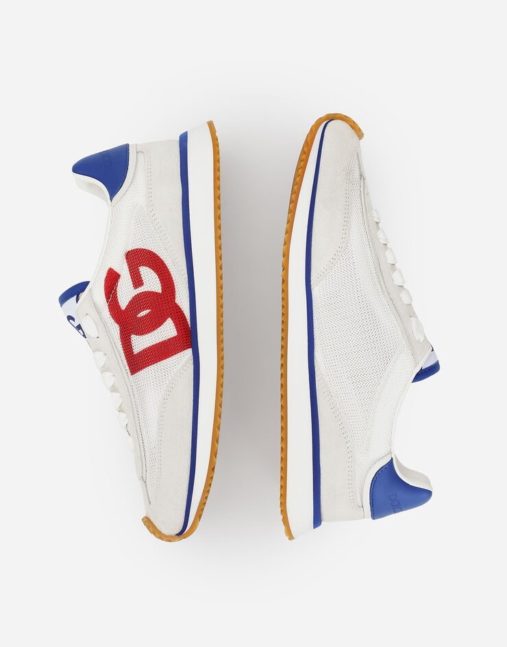 Mixed-material DG CUSHION sneakers in Multicolor for Men | Dolce&Gabbana®