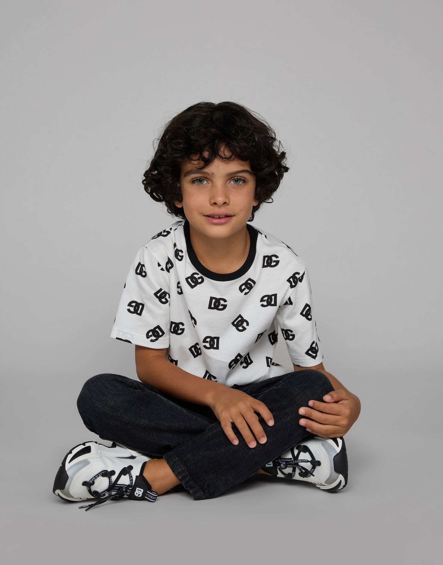 Mixed-material Airmaster sneakers in White for Men | Dolce&Gabbana® US