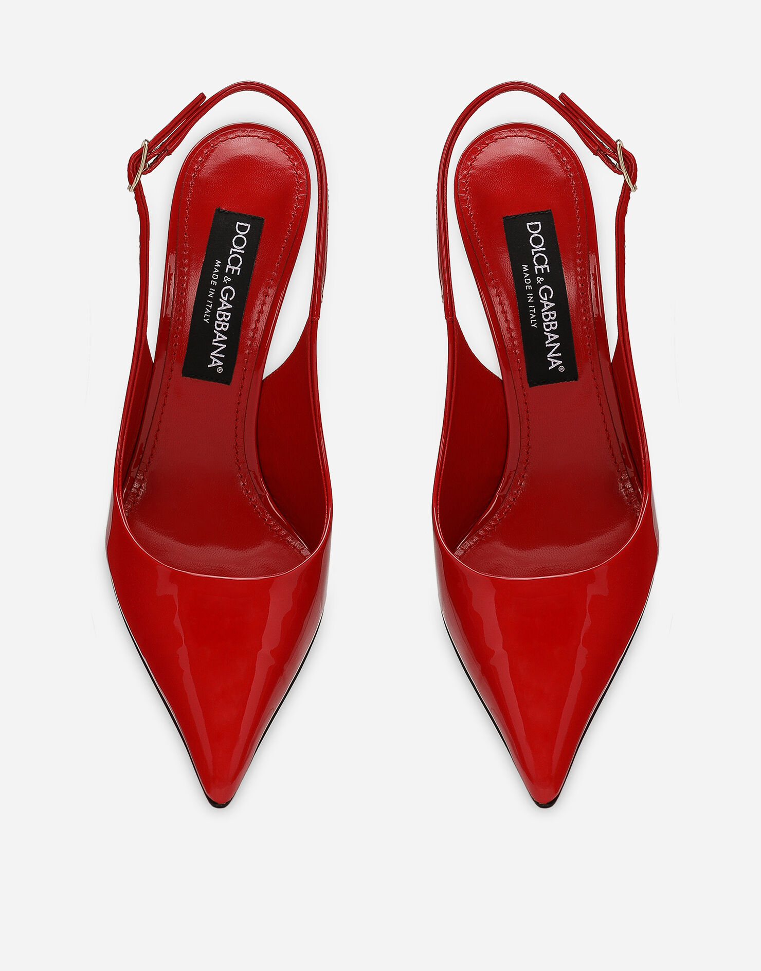 Patent leather slingbacks in Red for Women | Dolce&Gabbana® US