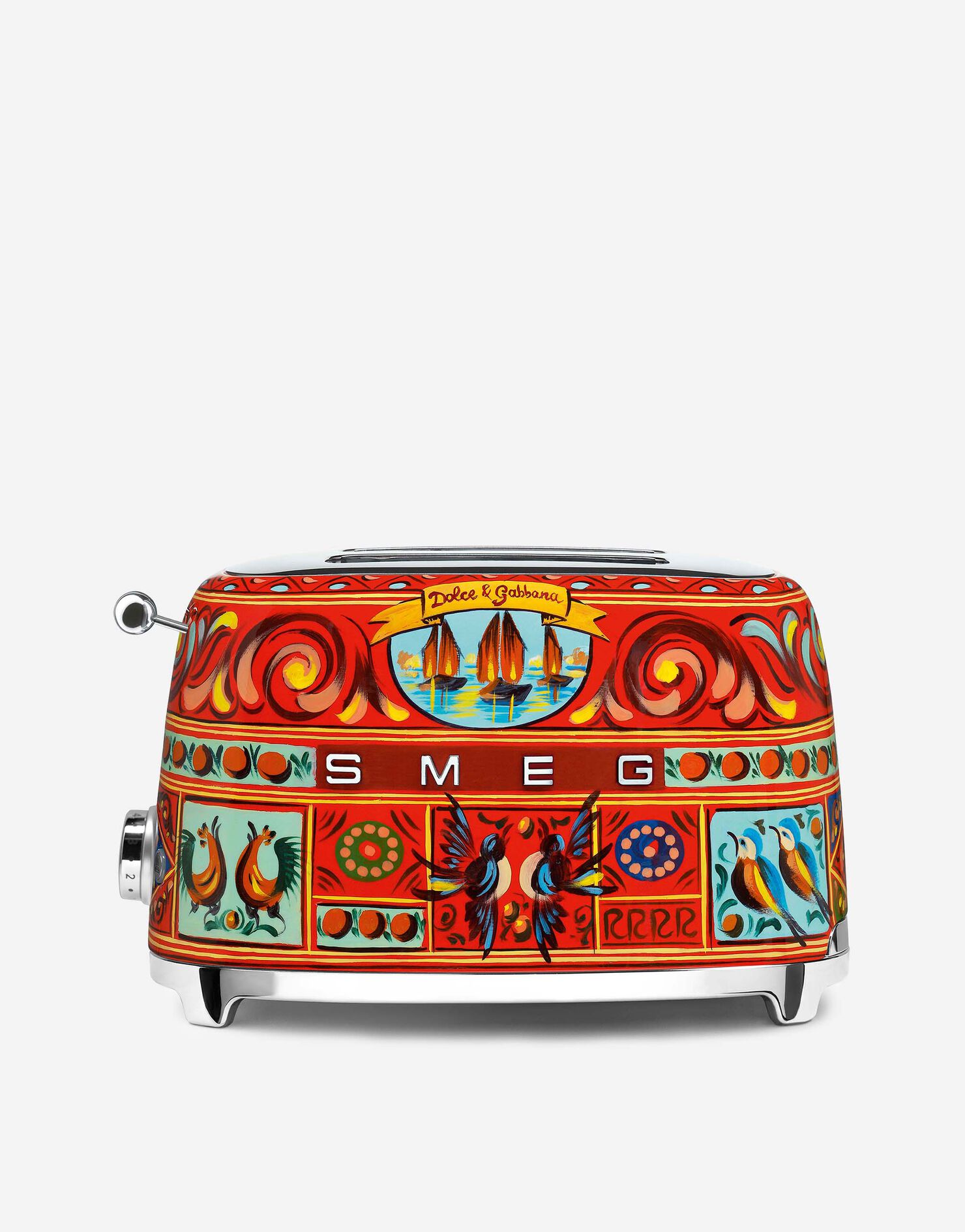 2-Slice Toaster SMEG DOLCE&GABBANA in Multicolor | Dolce&Gabbana® US