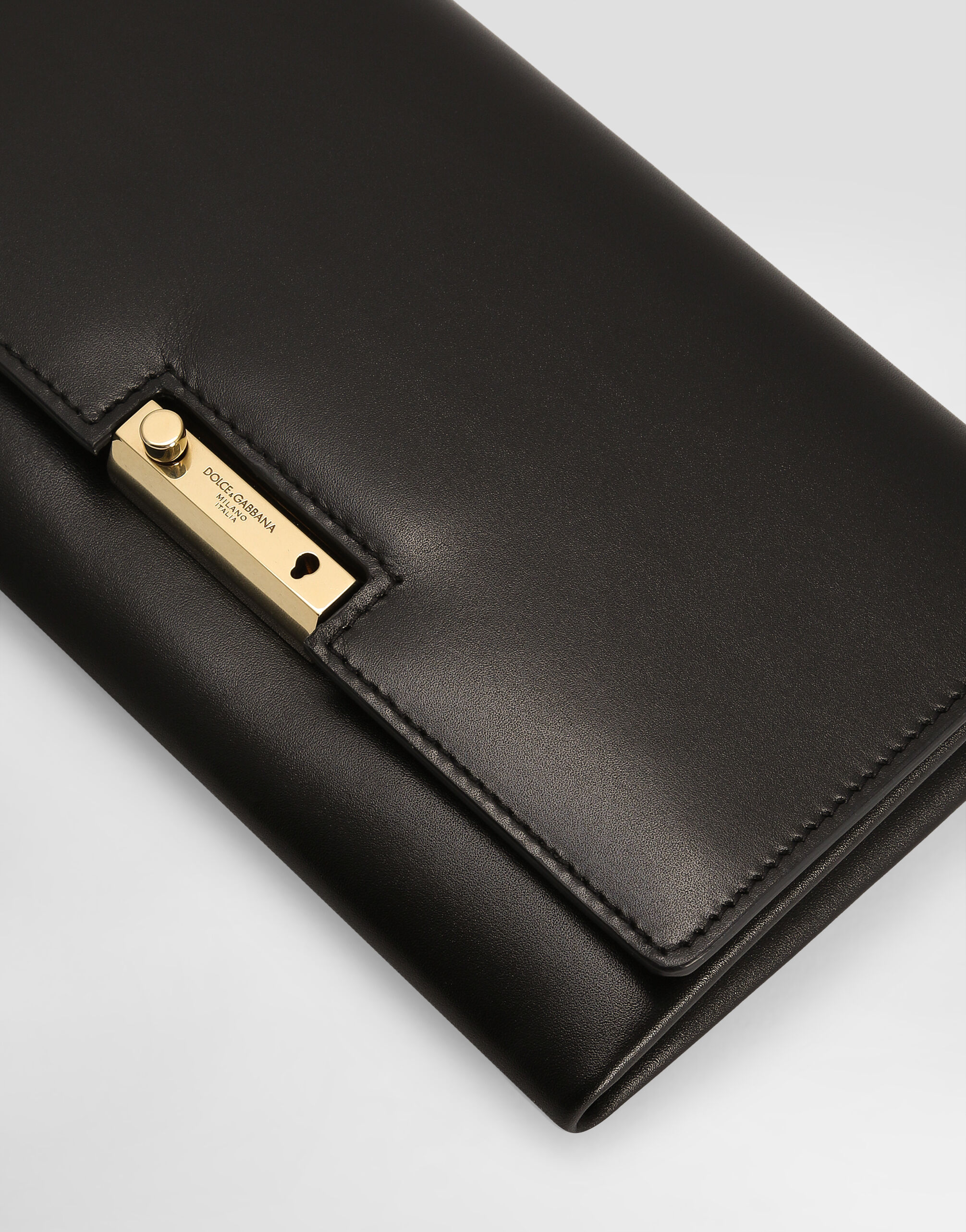 Calfskin mini bag in Black for Men | Dolce&Gabbana® US Calfskin mini bag in Black for Men | Dolce&Gabbana® US