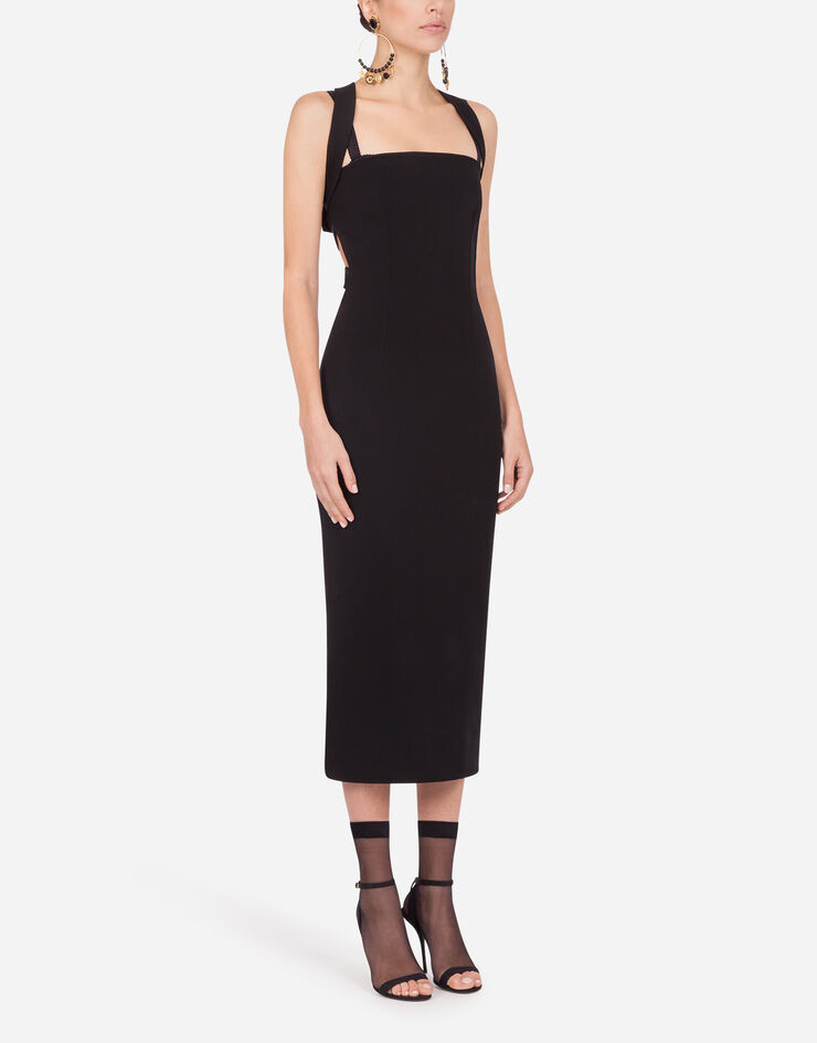 Longuette jersey dress