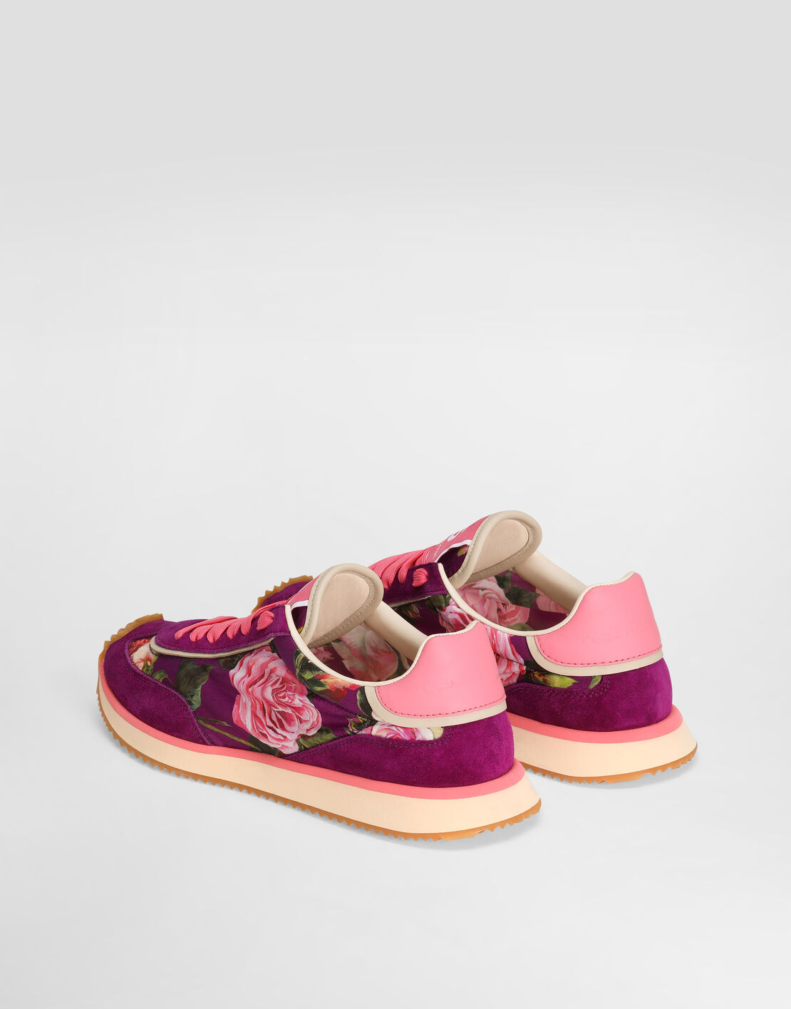 Mixed-material DG Cushion sneakers in Print for Women | Dolce&Gabbana® US