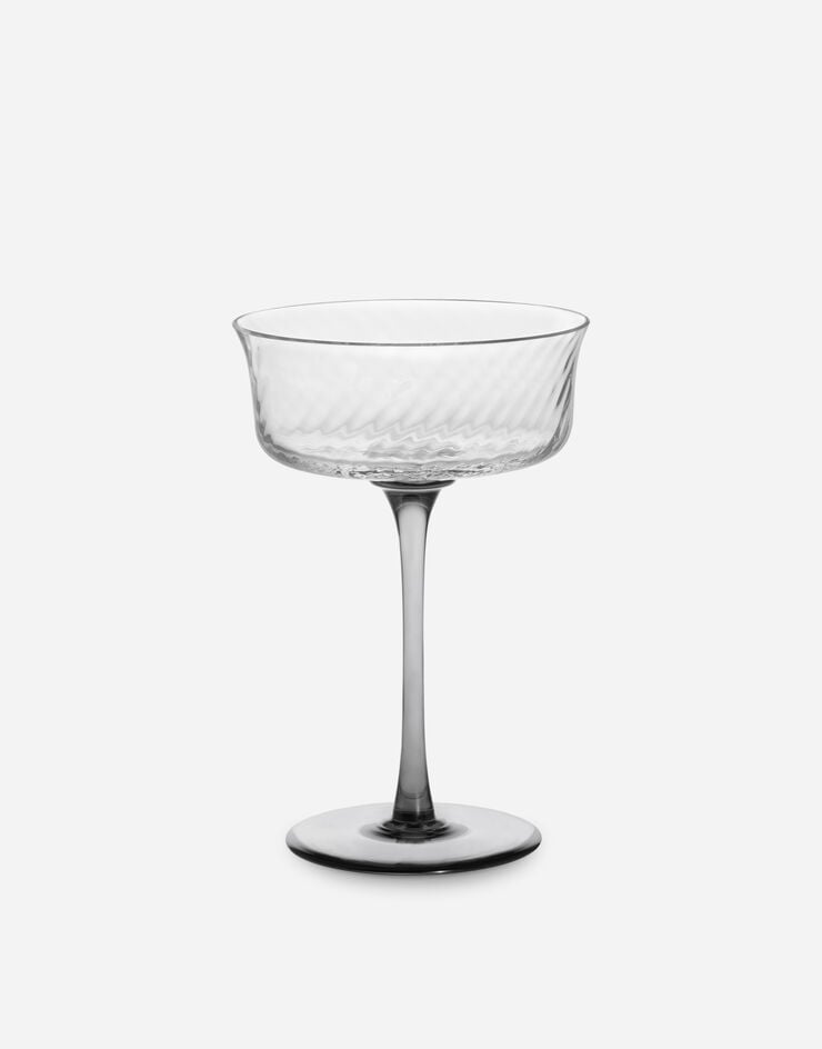 Hand Blown Murano Champagne Coupe In Multicolor Dolceandgabbana® Us
