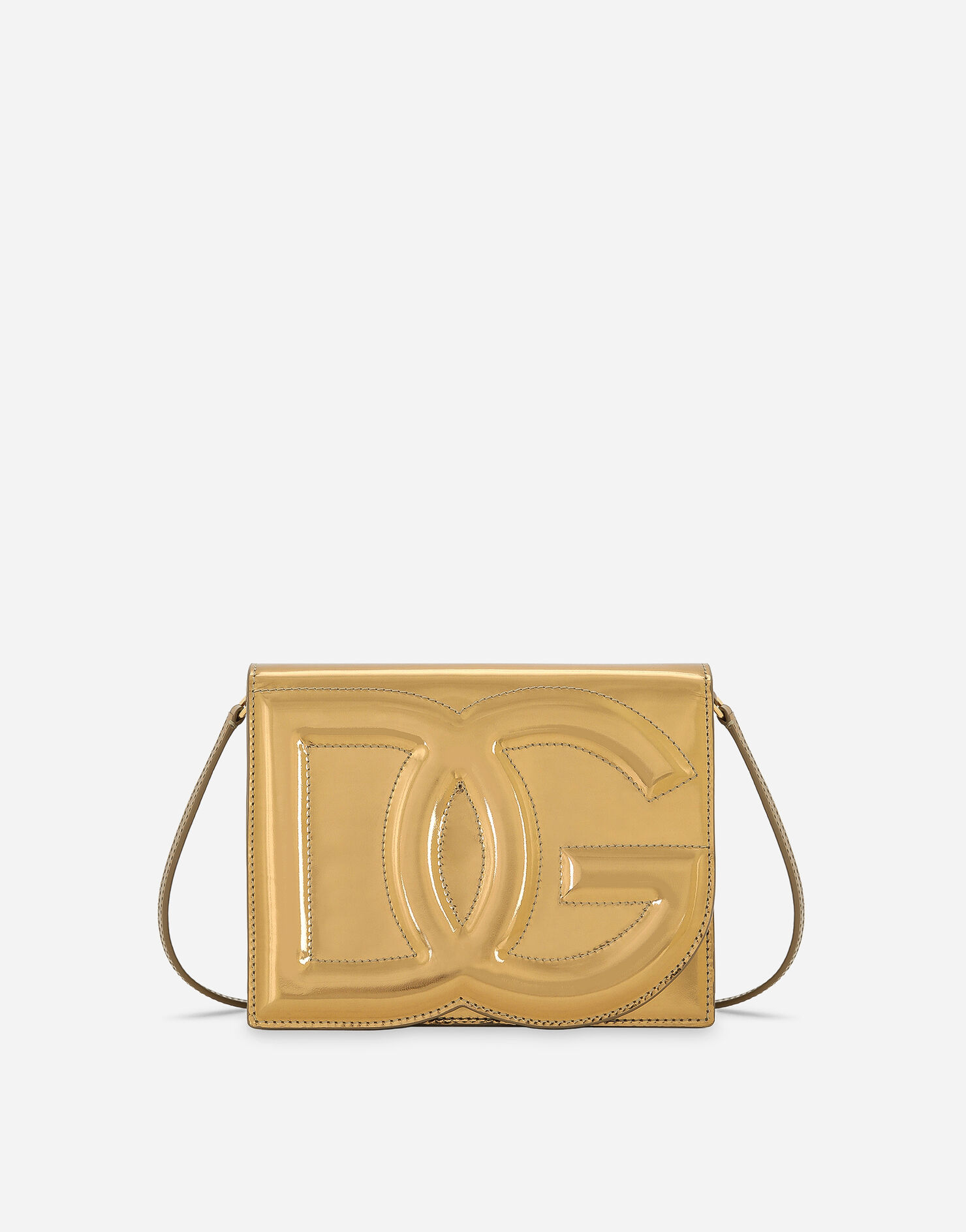 DG Logo Bag crossbody bag in Gold for Women | Dolce&Gabbana® US