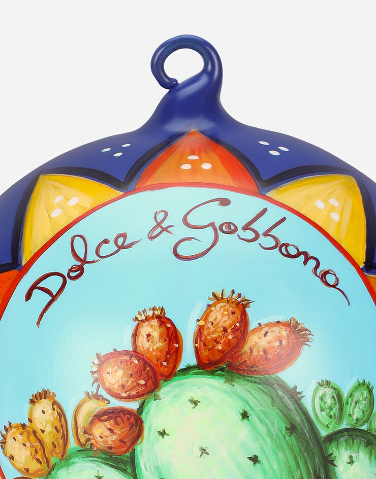 Decorative glass ball in Multicolor | Dolce&Gabbana®