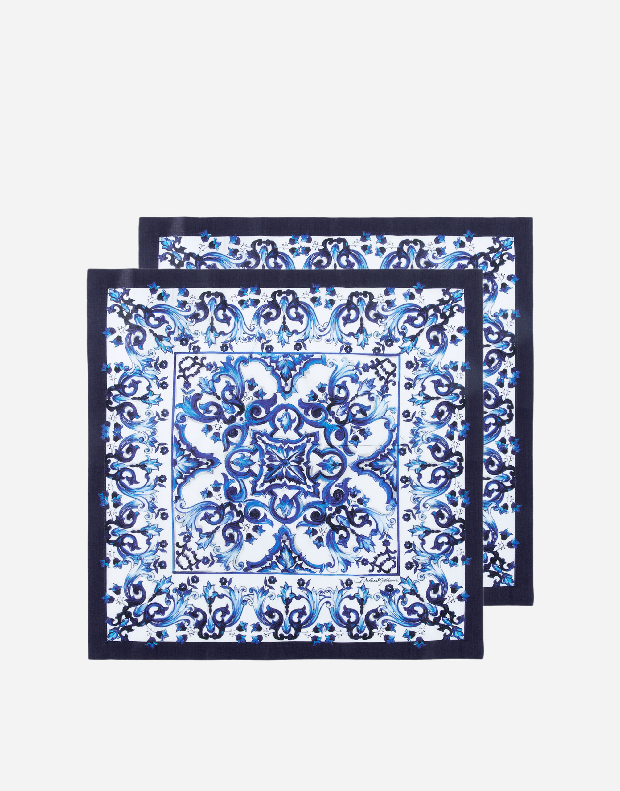 Designer napkins | Linen napkins | Dolce&Gabbana®