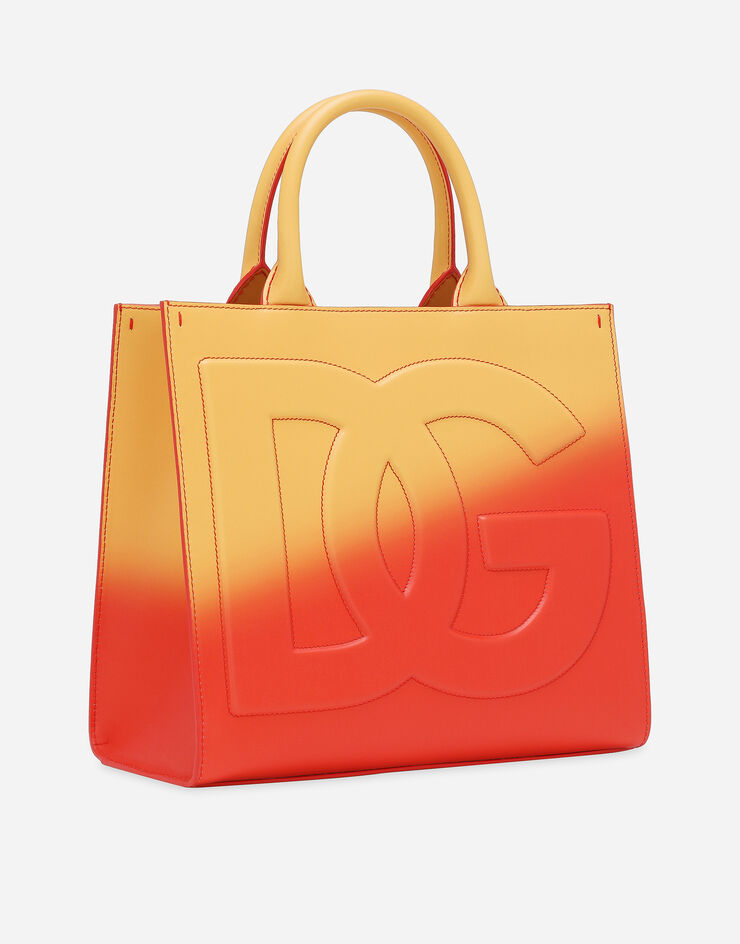 Small DG Daily shopper in Orange for Women | Dolce&Gabbana®