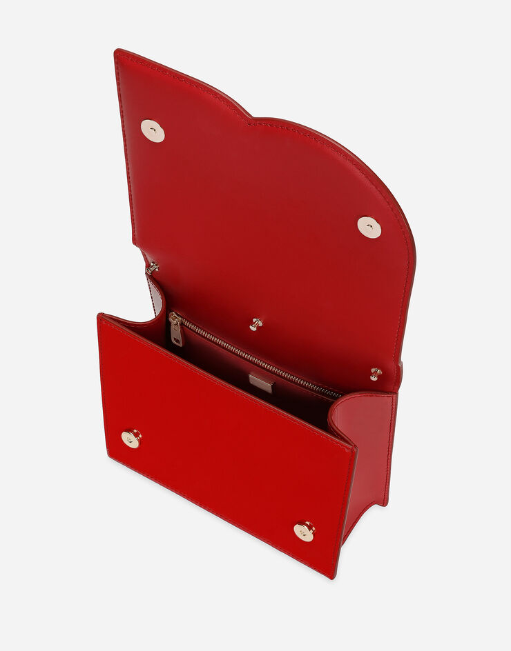 Patent leather DG Logo Bag crossbody bag in Red for Women | Dolce ...