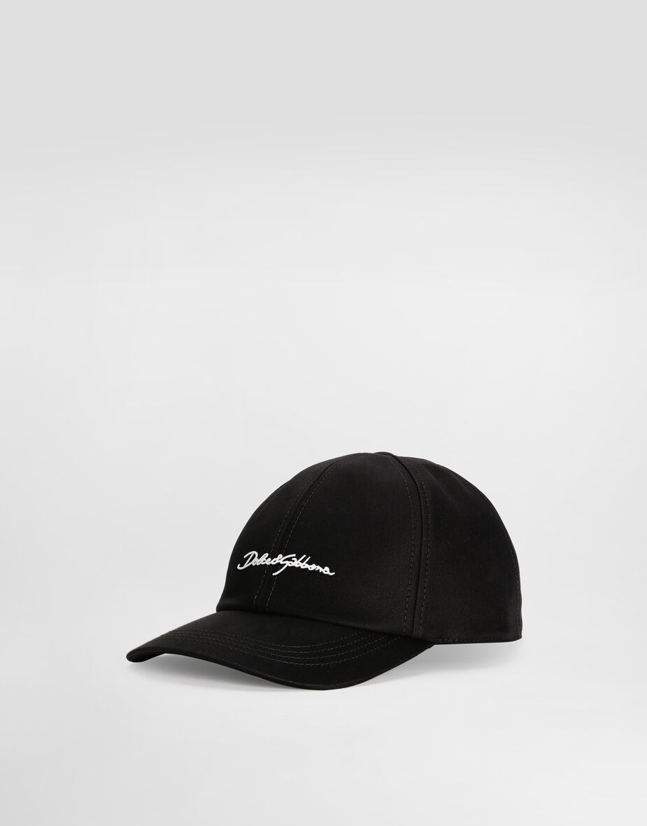 Baseball cap with Dolce&Gabbana logo in Black for Men | Dolce&Gabbana® US