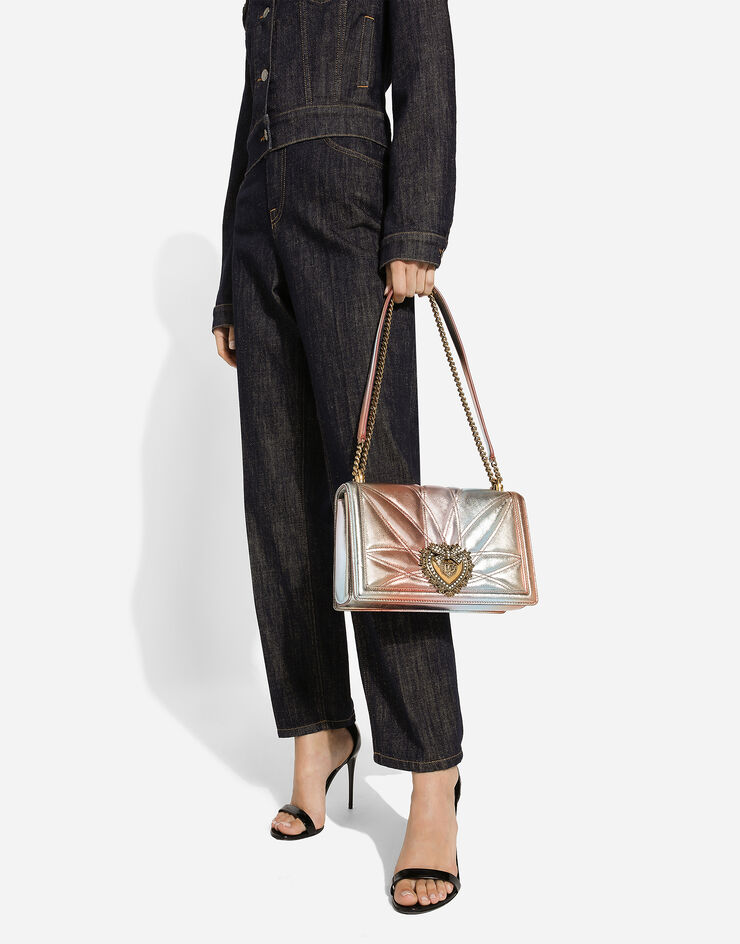 Large Devotion shoulder bag in Multicolor for Women | Dolce&Gabbana® US