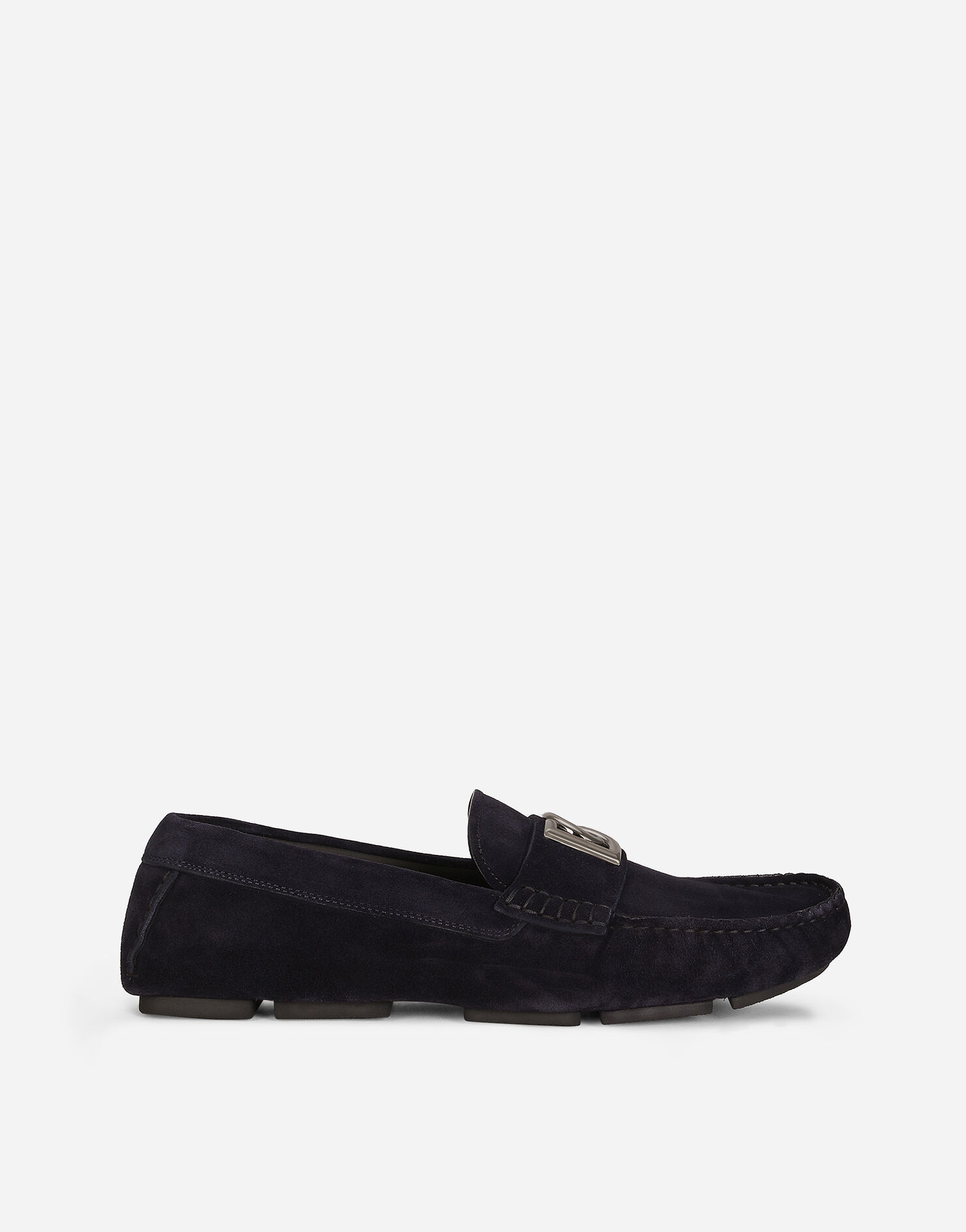 Suede driver shoes in Blue for Men | Dolce&Gabbana® US