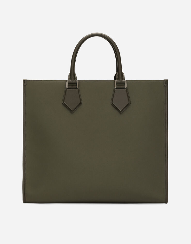 Large nylon shopper in Green for Men | Dolce&Gabbana® US